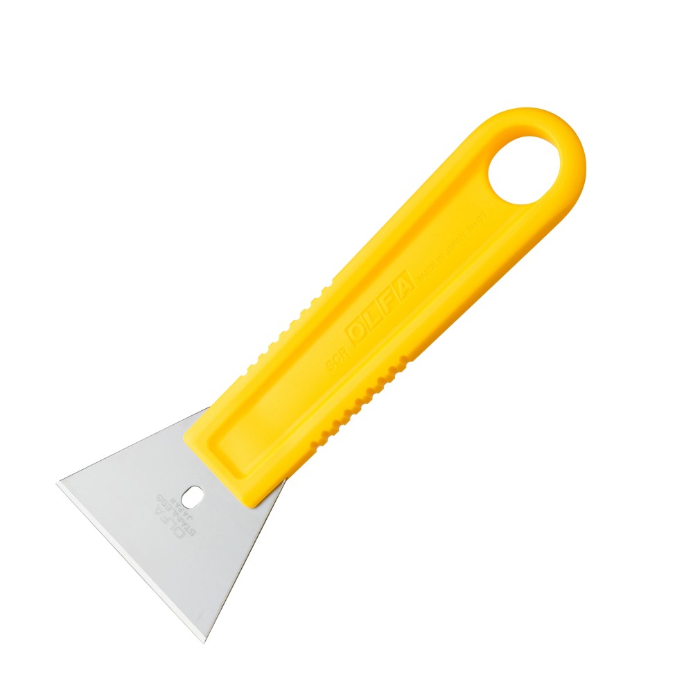 เกรียงขูด มีดขูดลอก OLFA SCR-L สีเหลือง 60 มม. ลดราคา | iToolmart