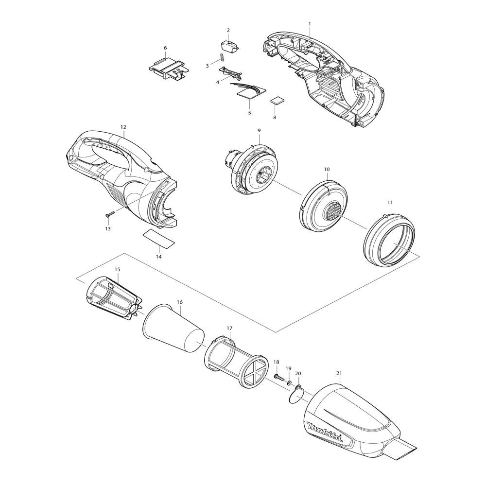 Binding head tapping screw 4X18 MAKITA DCL180Z ลดราคา | iToolmart