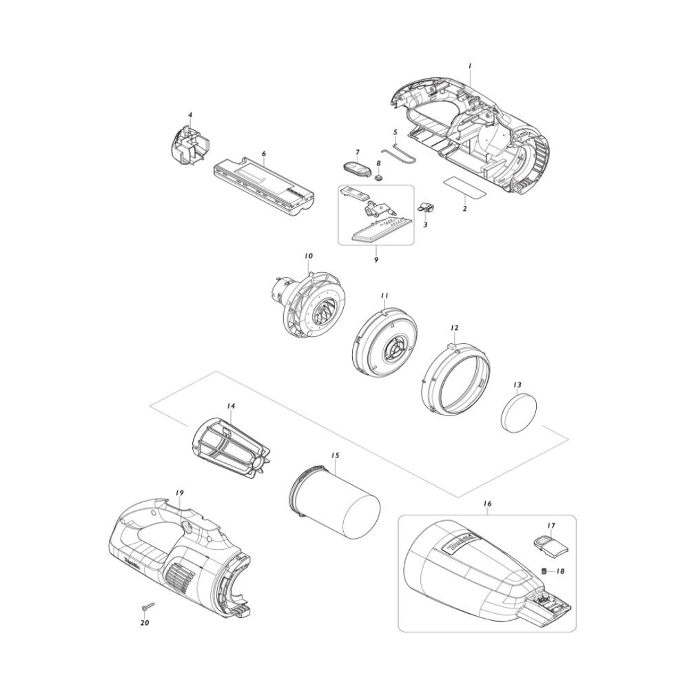 Binding head tapping screw 3X16 MAKITA CL117FDX4 ลดราคา | iToolmart