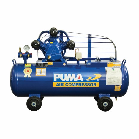 ปั๊มลมขนาดใหญ่ ปั๊มลมสายพาน PUMA PP32 กำลัง 2 แรงม้า ขนาดถังลม 148 ลิตร หัวปั๊มลม 3 ลูกสูบ ลด ...
